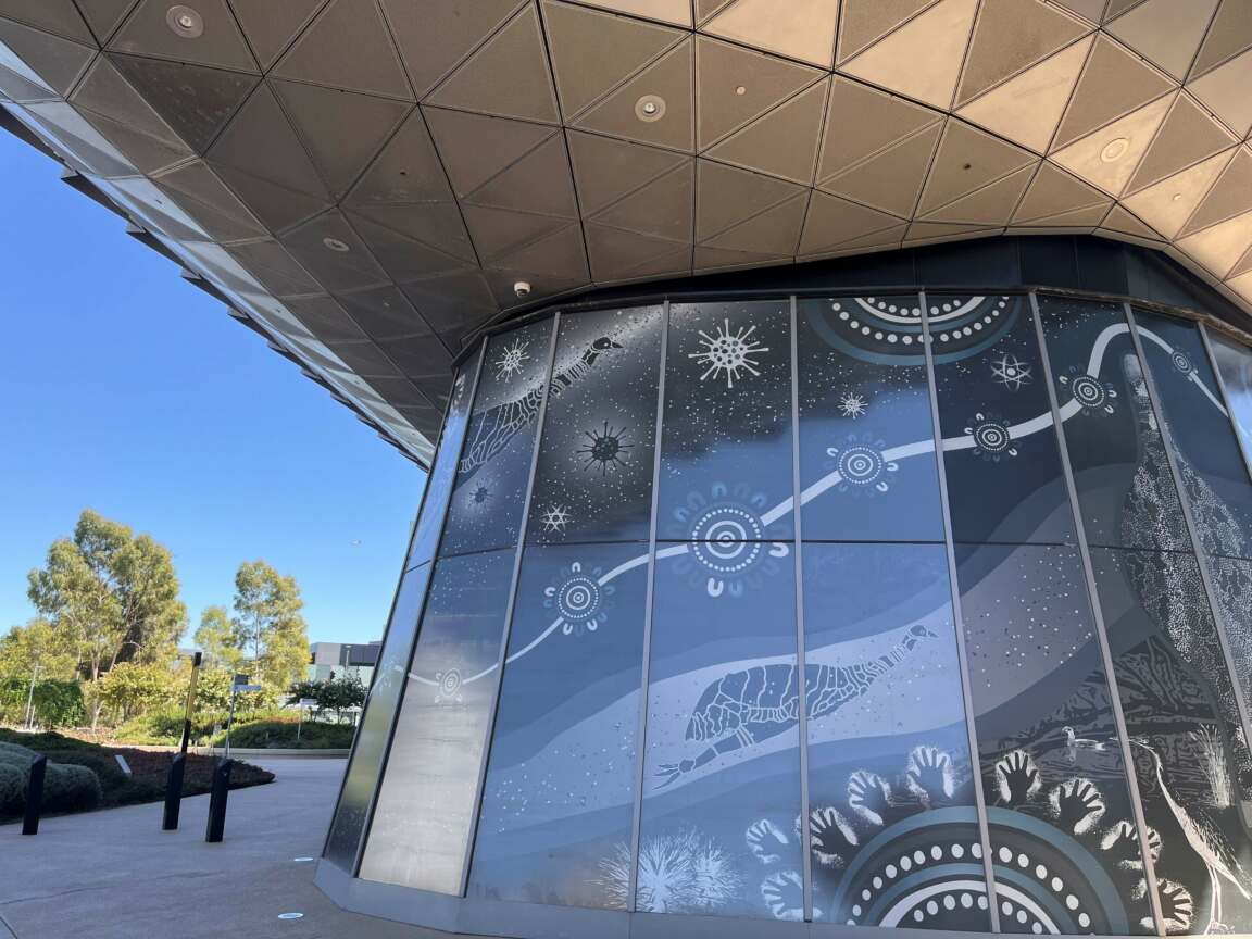 SAHMRI | SAHMRI mural spotlights science across millennia