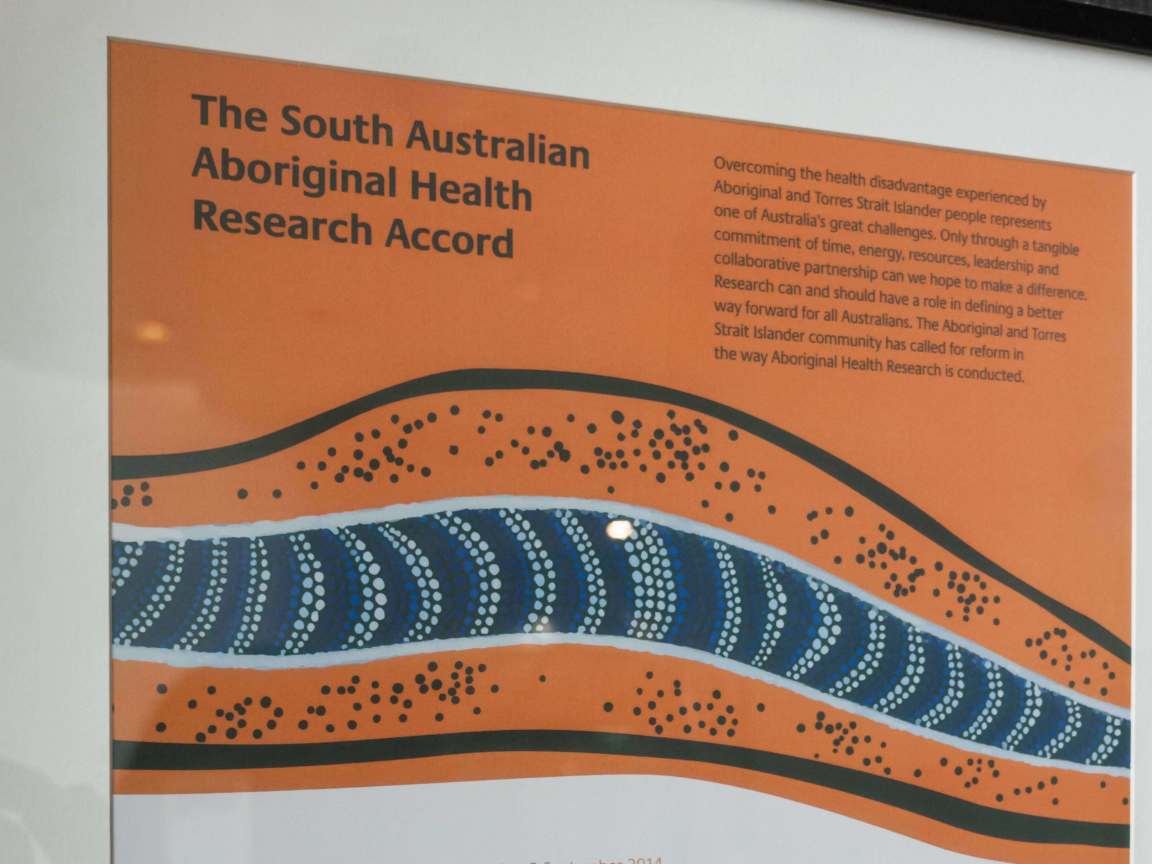 SAHMRI | South Australian Aboriginal Health Research Accord
