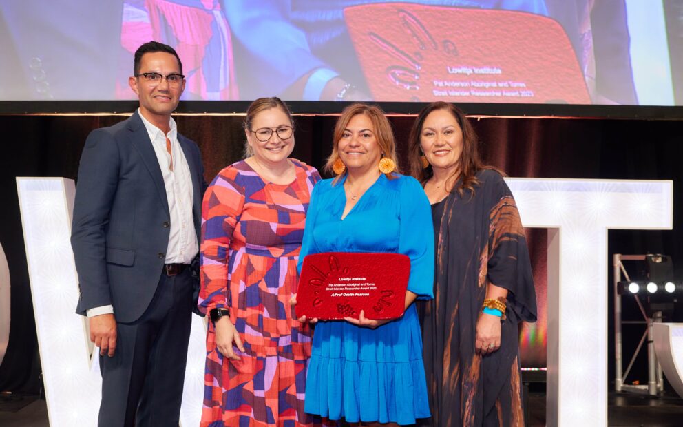 SAHMRI | Prof Odette Pearson named winner of the Pat Anderson…